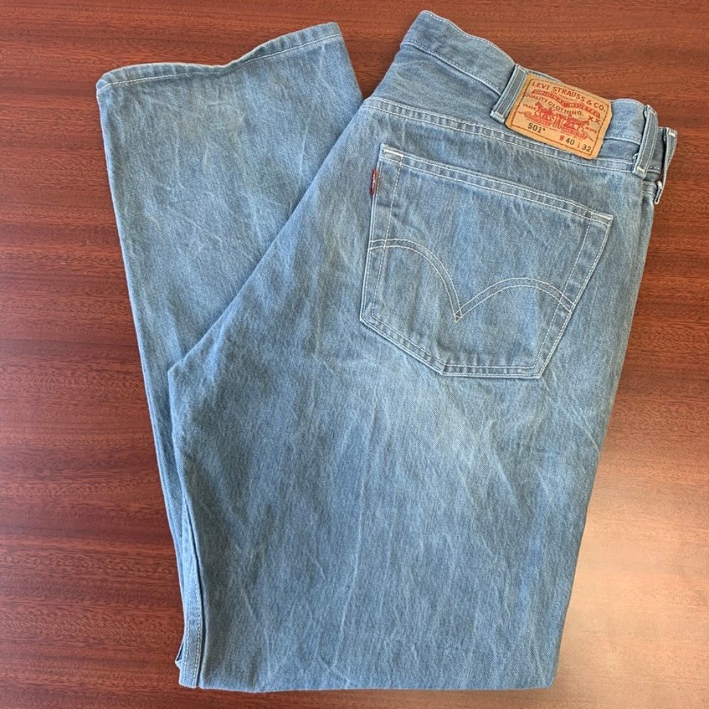 Vintage 20-Year Old Acid Wash 501 Levi's Jeans - Gem